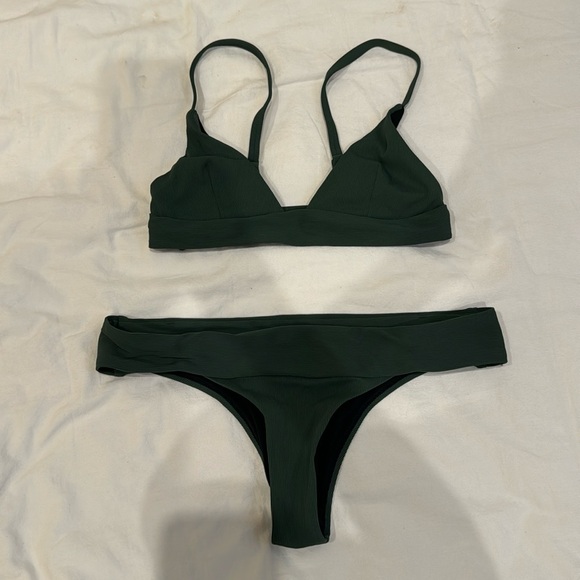 Speedo | Swim | Speedo Khaki Green Matching Bikini | Poshmark